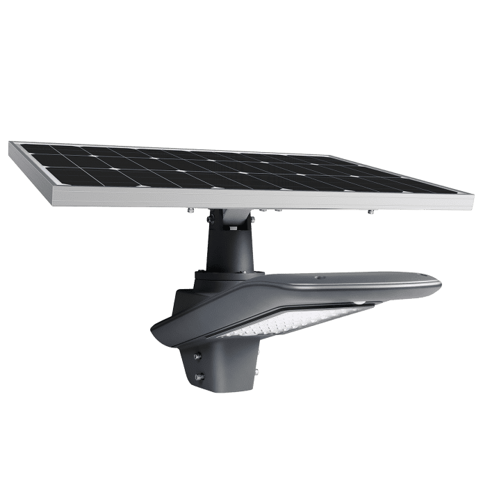 Street Light with separate solar panel - LX-LD50W-SF - LUXMAN
