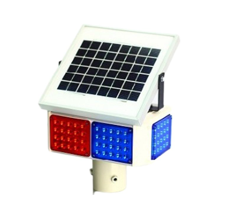 Solar Warning Traffic Light - LUXMAN Solar Lighting
